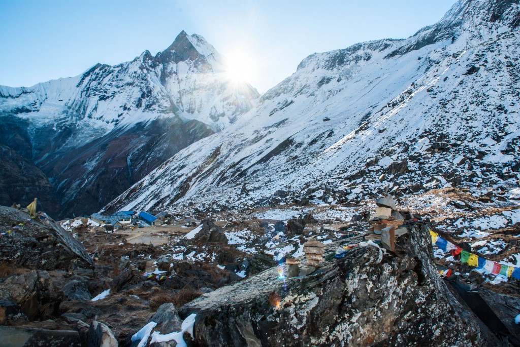 Trek du sanctuaire des Annapurnas : Jour 5, d'ABC à Sinuwa | Tour-monde ...