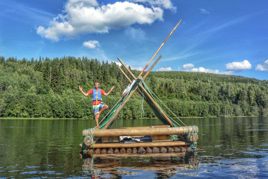 L’aventure à bord d’un radeau en Suède | Tour-monde.fr - Blog voyage